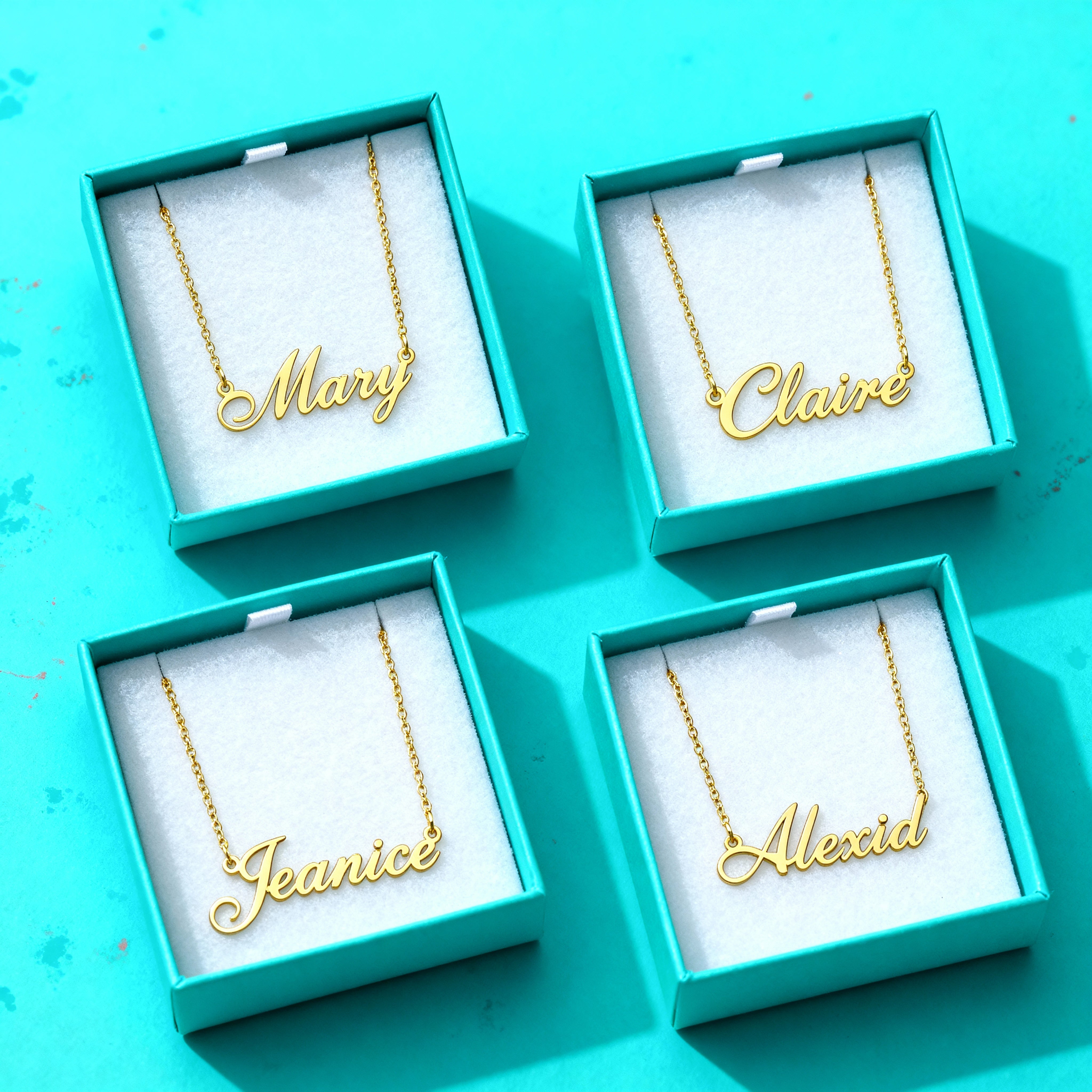 Name Necklaces Collection – Bourga Collections