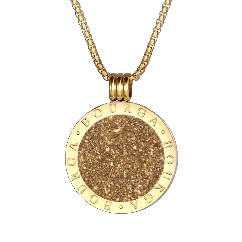 Glint Gold Pendant – Bourga Collections